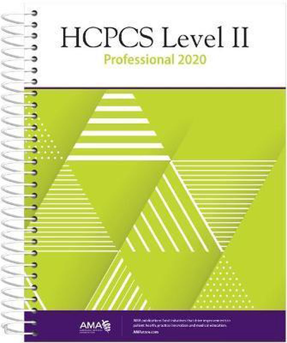 HCPCS 2020 Level II Professional Edition | 9781622029303 | American ...