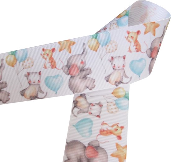 Geboorte Baby Lint 38mm (3,8cm) | Luxe Grosgrain Lint | Ripsband ...