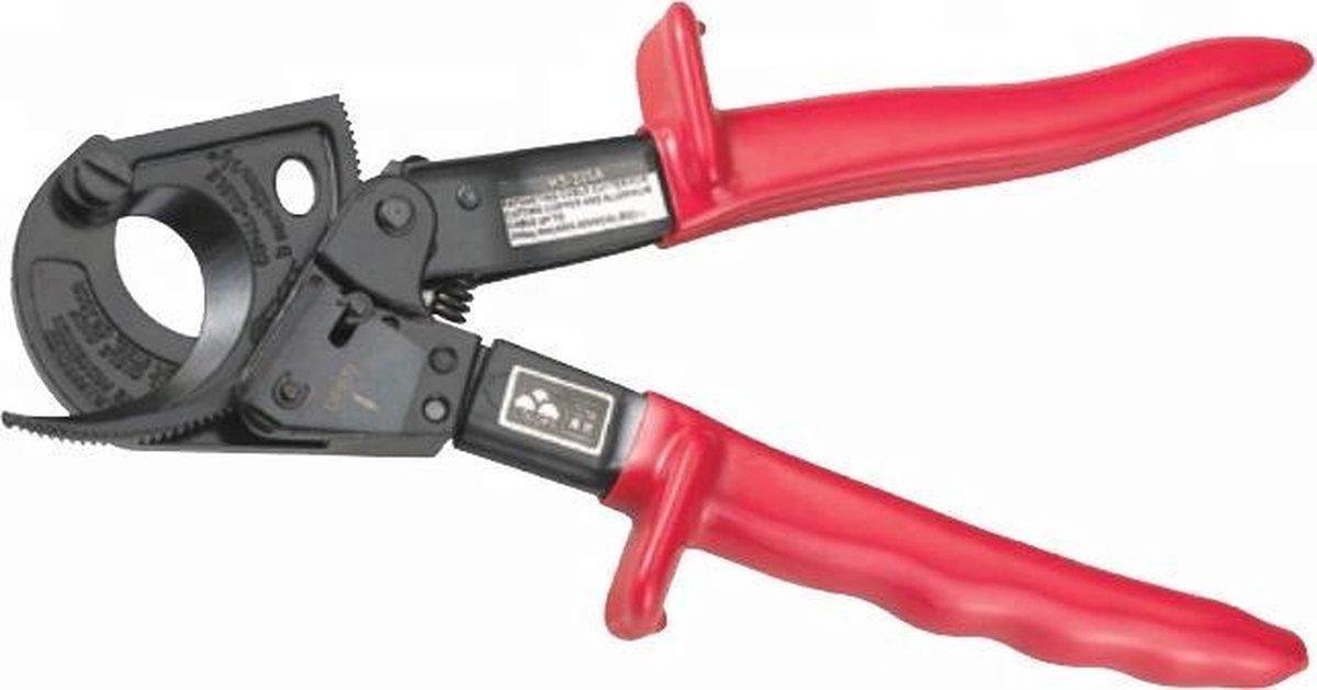 Ratel Kabelschaar tot 240mm² - Draadschaar - Rateltang - Kabelkniptang - Kniptang | bol.com