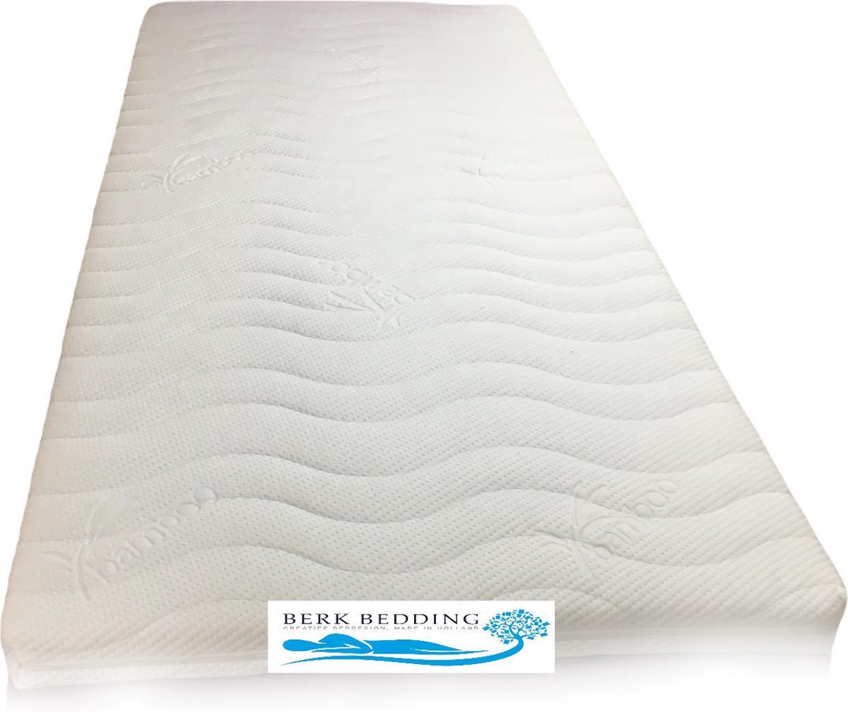 De Luxe ÉÉN-PERSOON Topdek-Matras Topper-HR-45 Koudschuim 90 x 220 x 8 ...