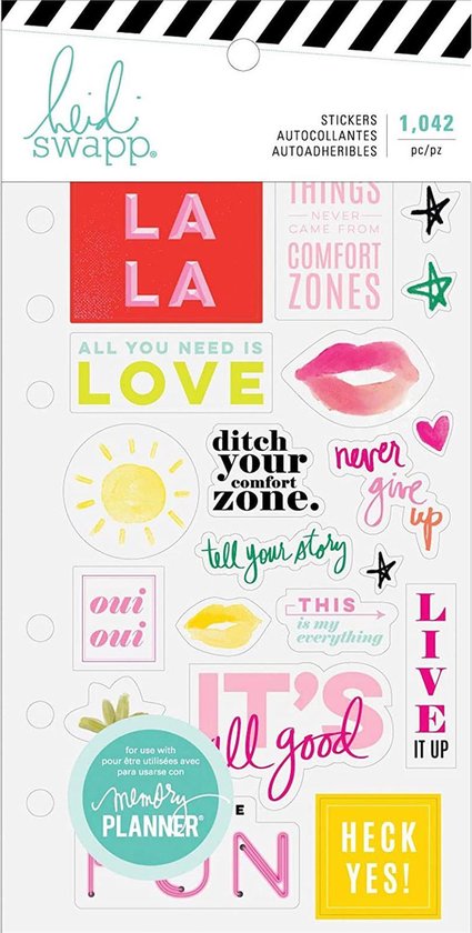 Heidi Swapp - Color fresh sticker book mp19 | bol.com