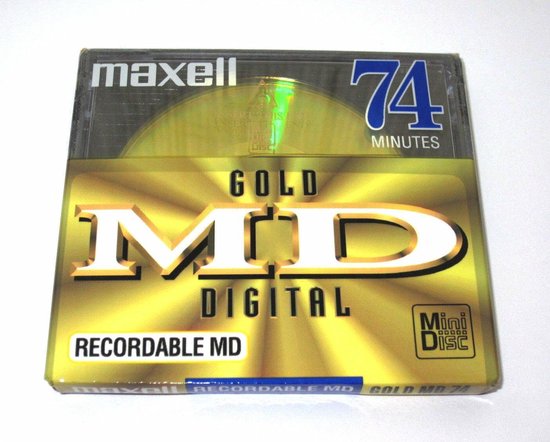 Maxell MiniDisc Gold MD Digital 74 min. | bol