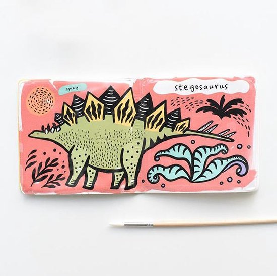 Badboekje Color Me Dinosaurs - Wee Gallery | bol