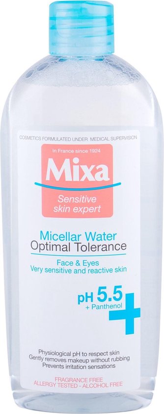 Mixa - Micellar Cleansing Water (sensitive skin) - Mineral lotion ...
