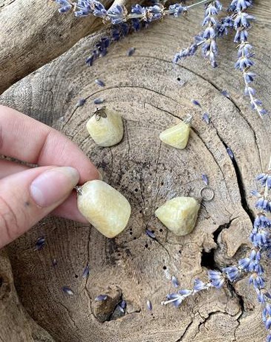 Ruben Robijn Danburiet geel edelsteen hanger | bol