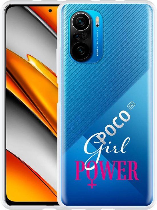 Xiaomi Poco F3 Hoesje Girl Power - Designed by Cazy | bol.com