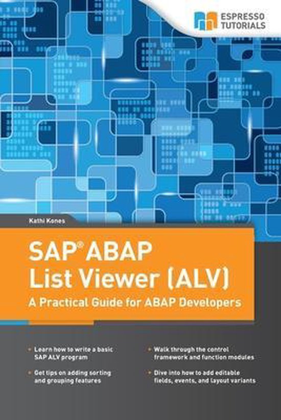 SAP ABAP List Viewer | 9781533438461 | Kathi Kones | Boeken | bol