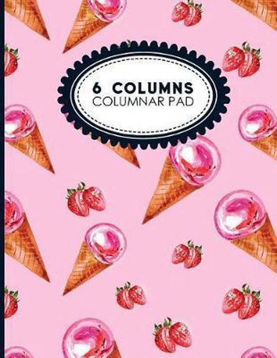 6 Columns Columnar Pad | 9781979716284 | Moito Publishing | Boeken ...