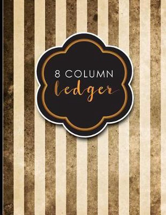 8 Column Ledger | 9781979774086 | Moito Publishing | Boeken | bol.com