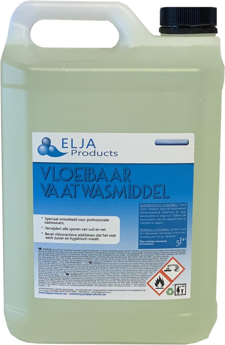 ELJA vloeibaar vaatwasmiddel ECO | 5L | bol.com