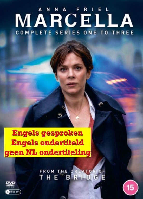 Marcella Season 1-3 (DVD) (Dvd), Anna Friel | Dvd's | bol