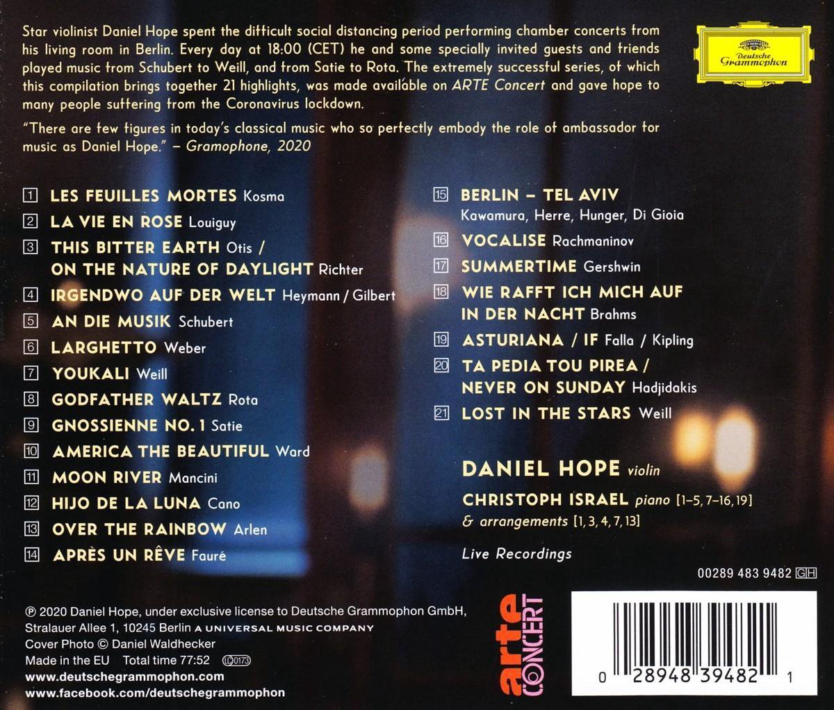Daniel Hope - Hope@Home (CD), Daniel Hope | CD (album) | Muziek | bol.com
