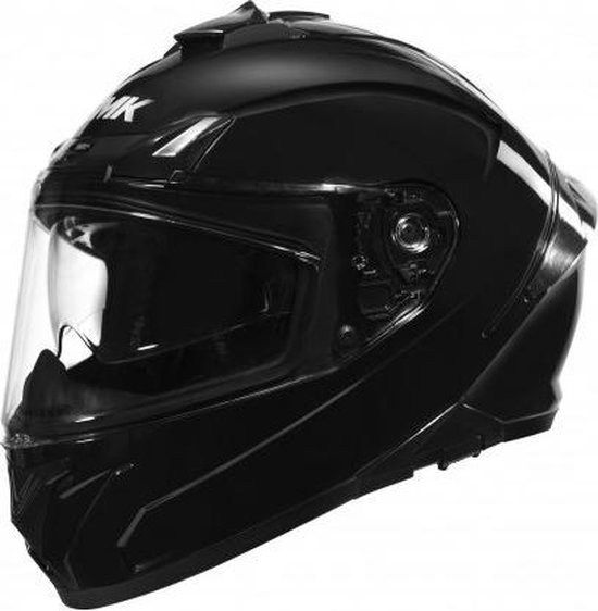 SMK Typhoon Mat Zwart Integraalhelm - Maat S - Helm | bol.com