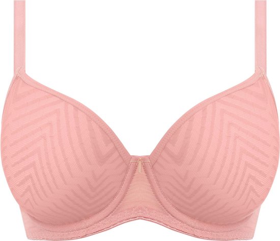 Freya TAILORED UW MOULDED PLUNGE T-SHIRT BRA Dames Beha - Ash Rose ...