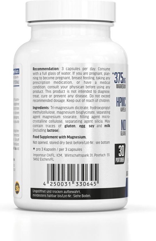 Supplément de magnésium All Stars Pure MAG 90 portions | bol