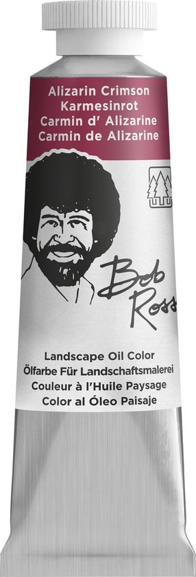 Bob Ross Alizarin Crimson Olieverf - Paarse Verf - 37ml | bol
