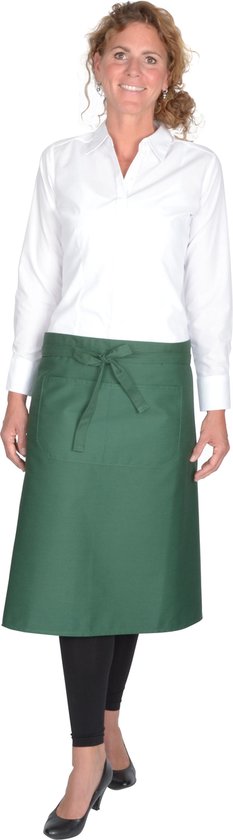 Link Kitchen Wear kokssloof met zak, navy. | bol