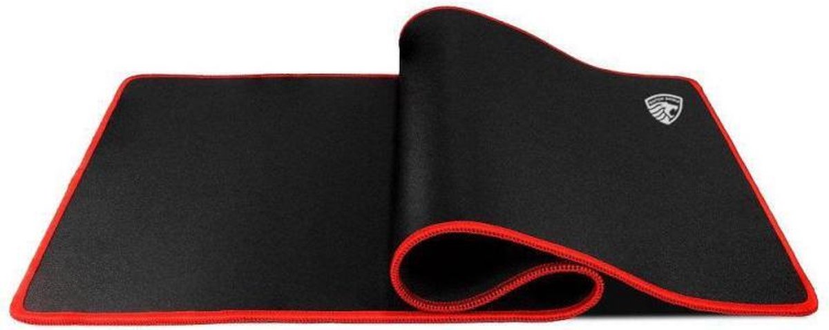 Gaming Muismat Groot 700x300x3 mm Zwart-Rood | bol.com