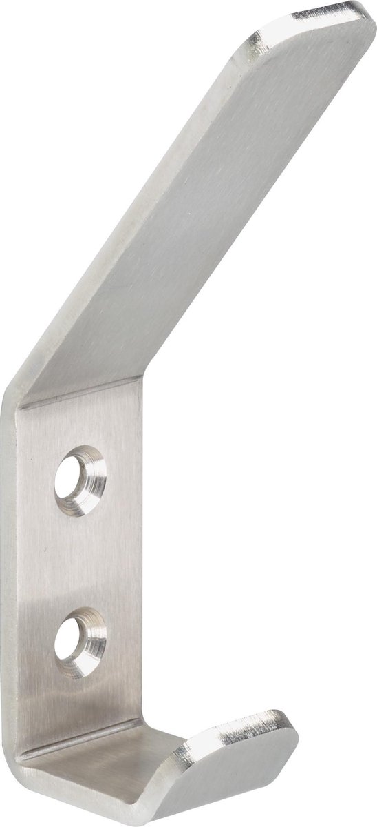 LIROdesign Ophanghaak RVS - Industriële kapstokhaak - Metalen wandhaak ...