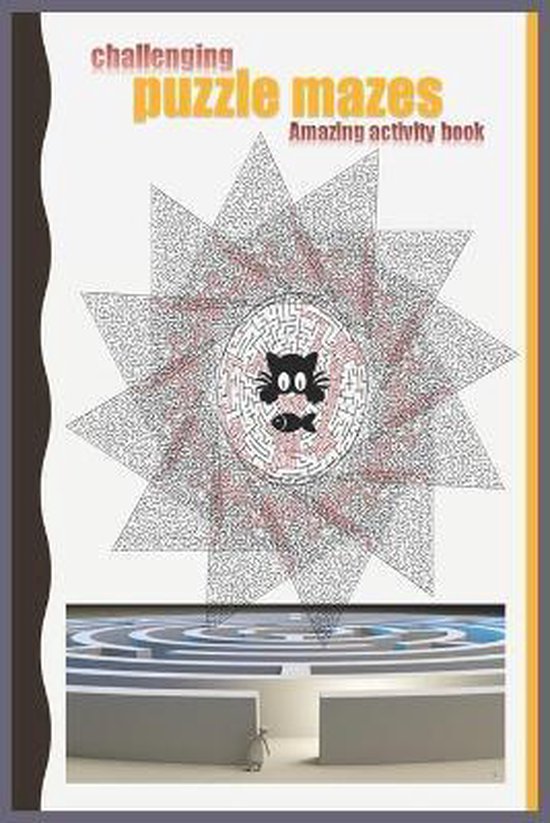 challenging puzzle mazes Amazing activity book | 9798673141502 | Buz ...