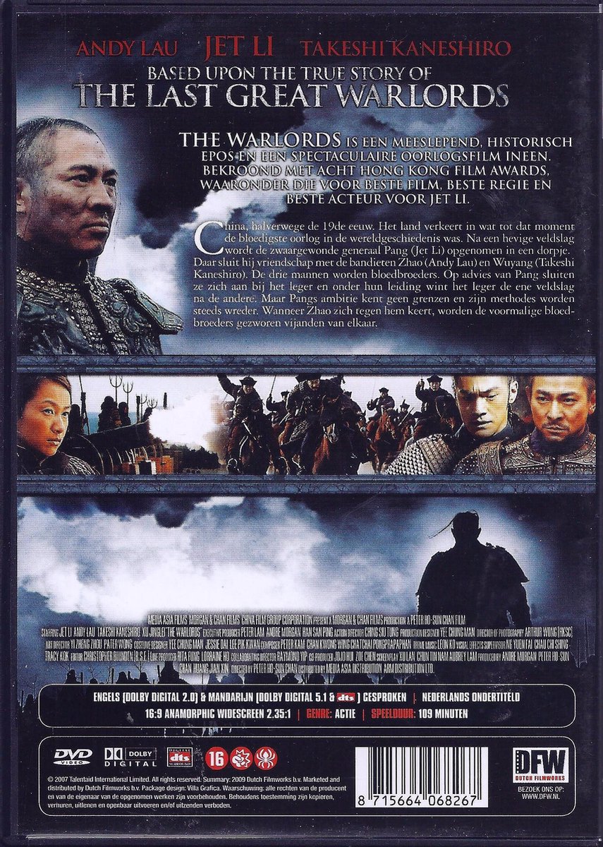 Warlords (The) (Dvd), Jet Li | Dvd's | bol.com