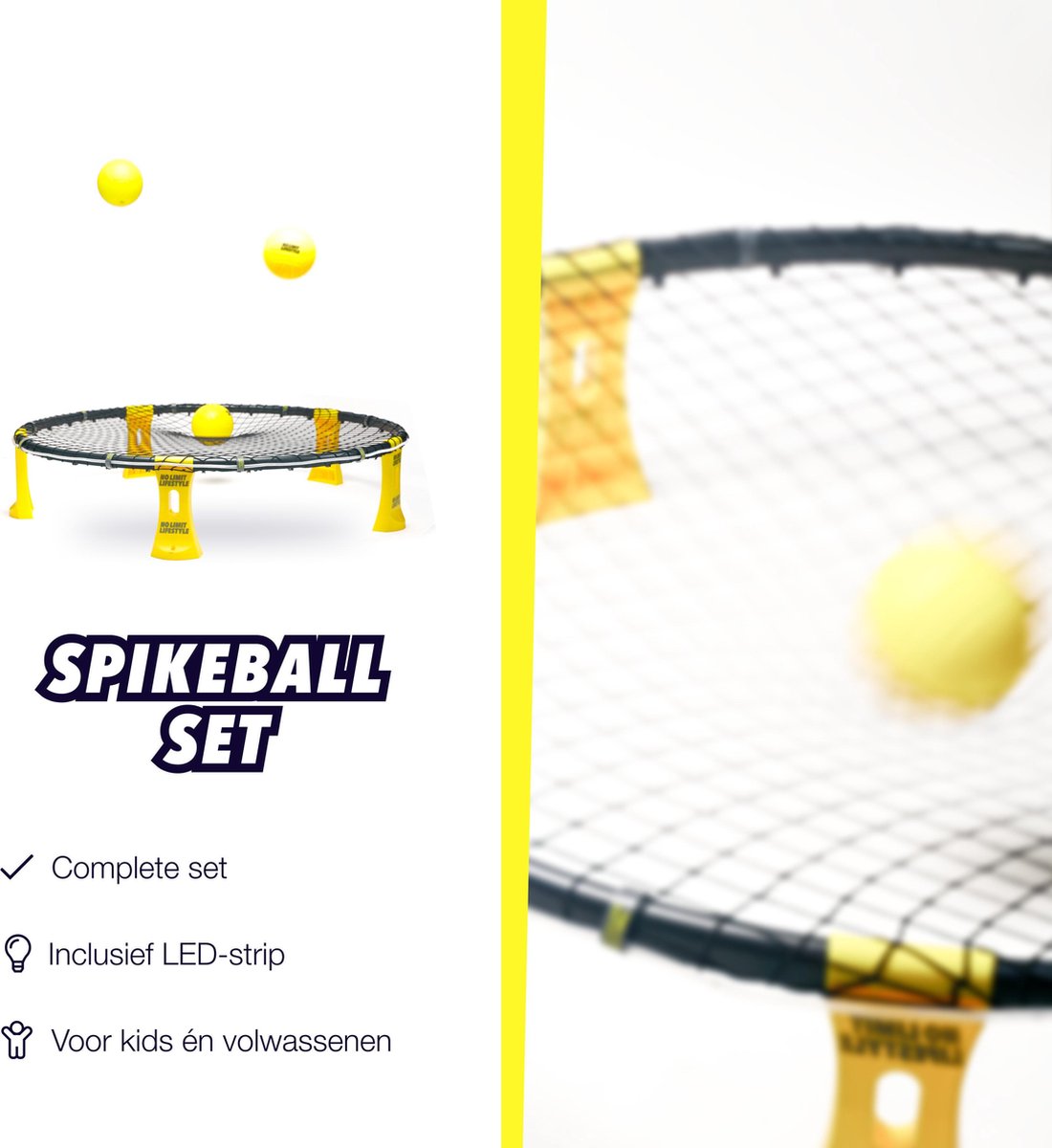 Roundball - Wiseball Set - Metaball - Blingball - Smash ball met LED ...