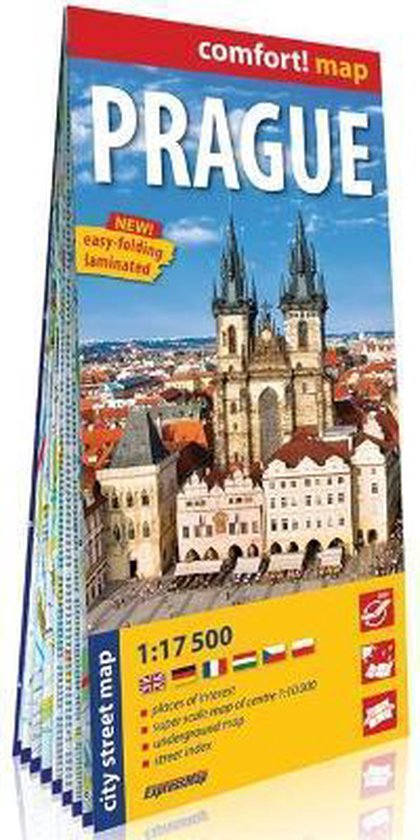 comfort! map Prague, Expressmap | 9788380464063 | Boeken | bol