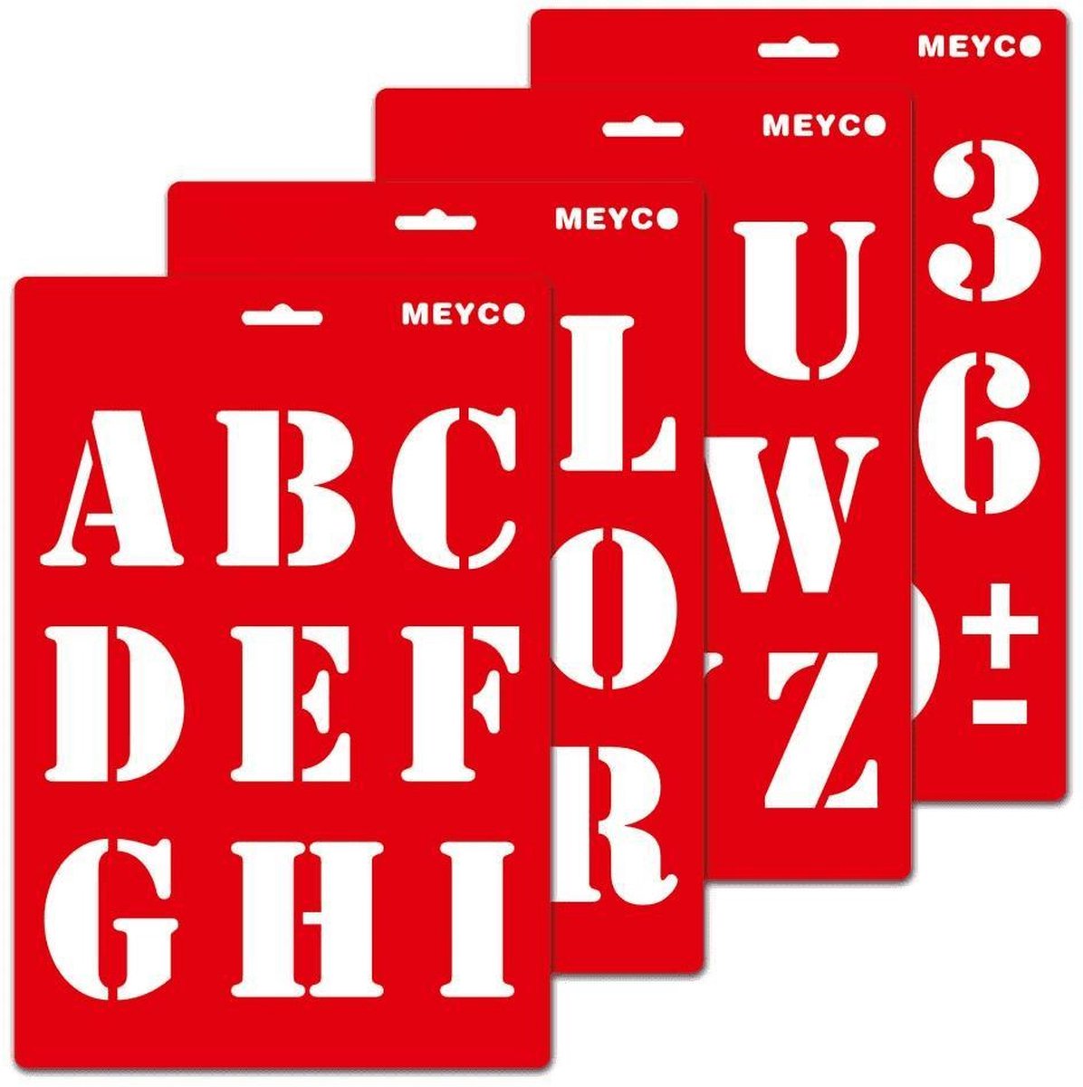 Sjabloon Alfabet met Grote Letters 6 cm | bol.com