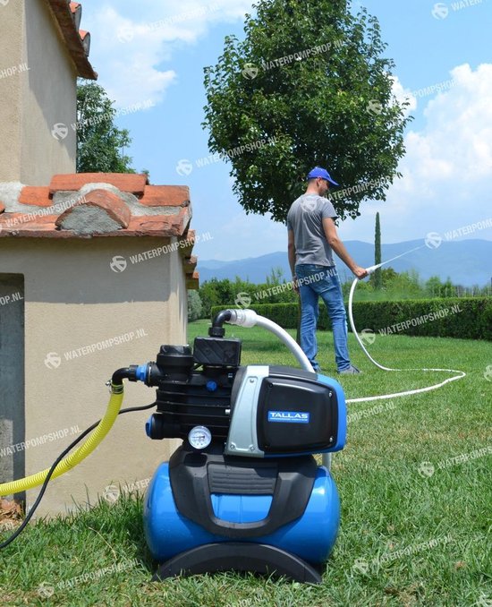 Tallas D-BOOST 850 Hydrofoorpomp / Tuinpomp - Ingebouwd Waterfilter - 3180l/h - 850W -... | bol