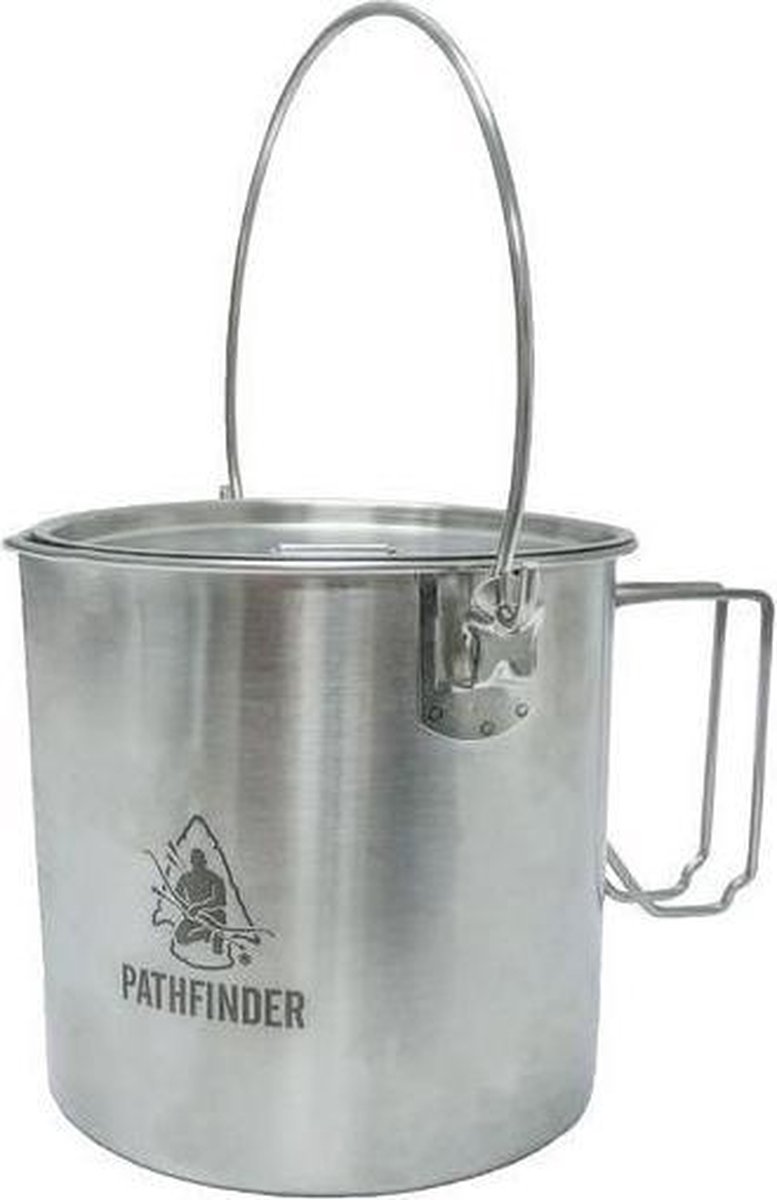 Pathfinder - Stainless Steel 64 oz. Bush Pot | bol.com
