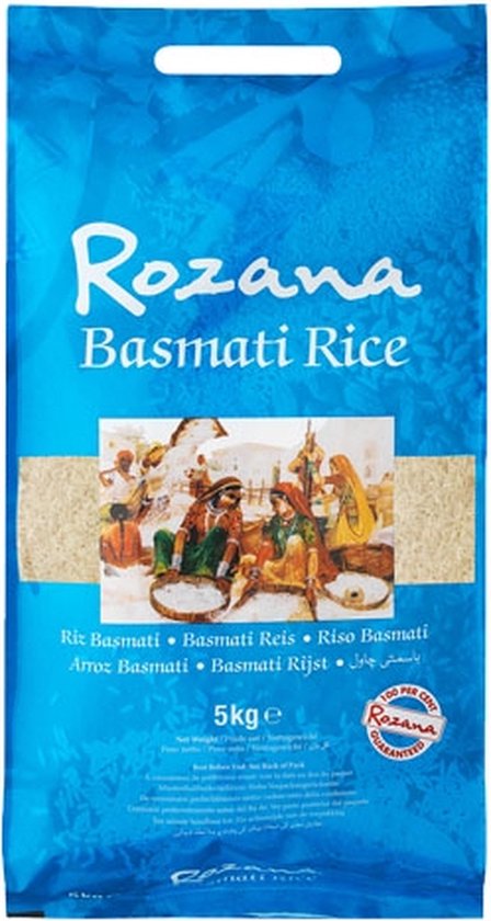 Rozana - Basmati Rijst - 5 kg | bol.com