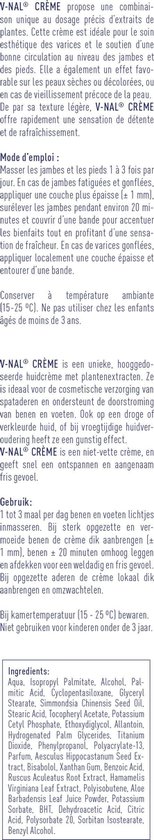 Bional V-nal Crème – Circulatie - Mooie, gladde en gezonde benen – Bij ...