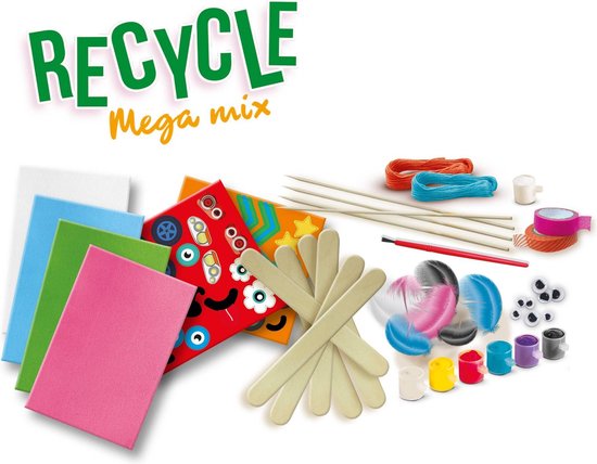 SES - Recycle mega mix - knutselpakket - om lege verpakkingen of ...