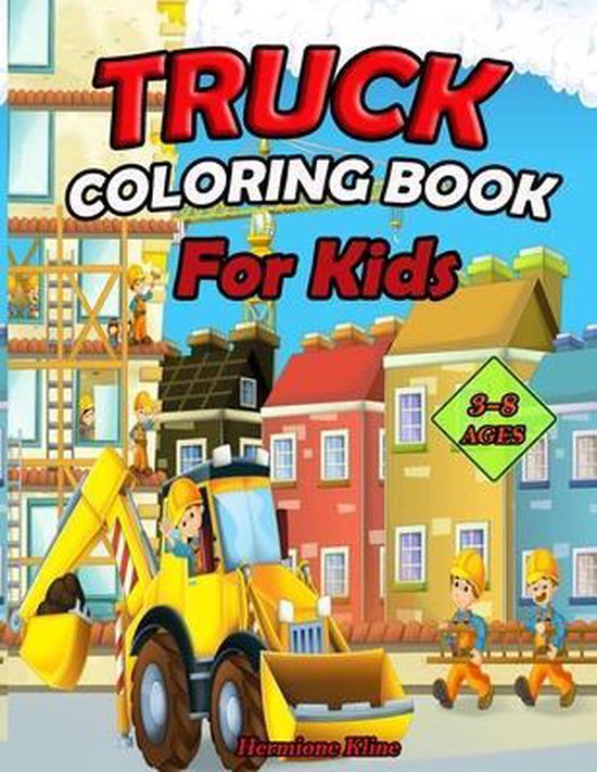 Truck coloring Book for KIDS, Genevieve Jimenez | 9798712059997 ...