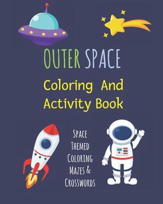 Outer Space Coloring & Activity Book, Stonefall Journals ...