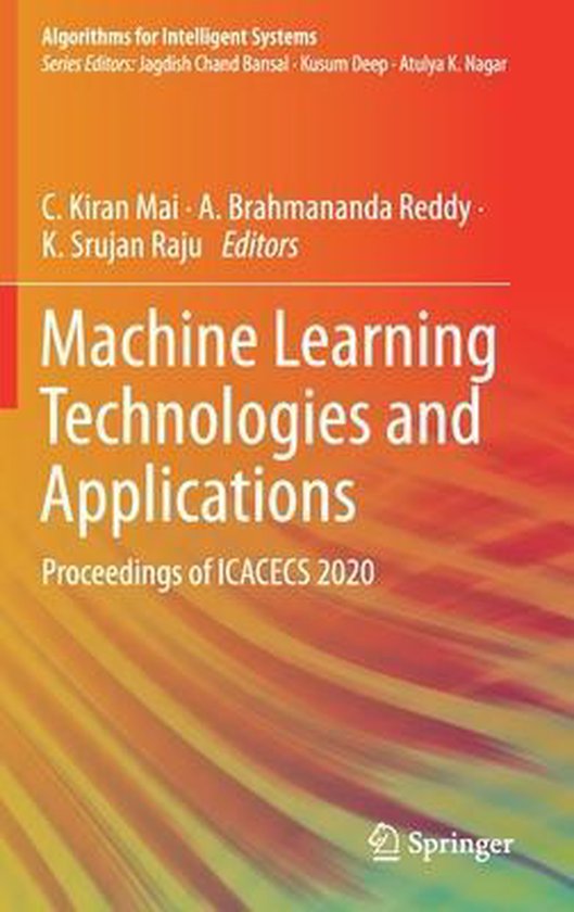 Machine Learning Technologies and Applications | 9789813340459 | Boeken ...