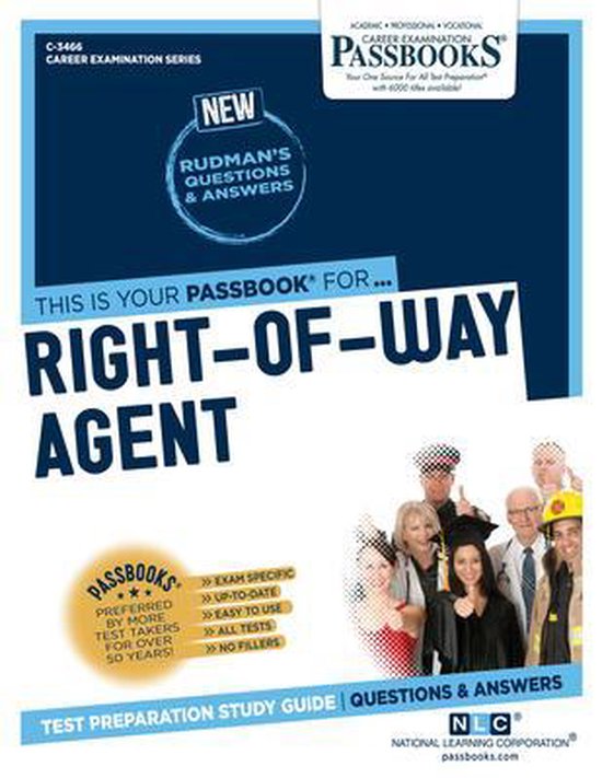 Career Examination- Right-Of-Way Agent (C-3466), National Learning ...
