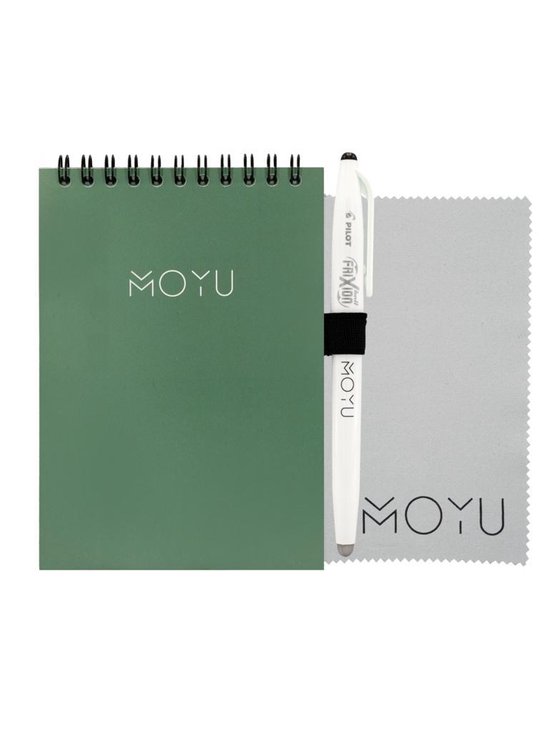 MOYU Notepad A6 (2.0) - Hardcover - Go Green - Uitwisbaar Notitieboek ...