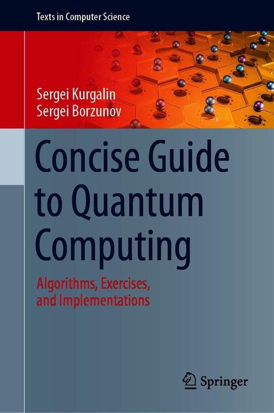 Texts in Computer Science - Concise Guide to Quantum Computing (ebook), Sergei... | bol