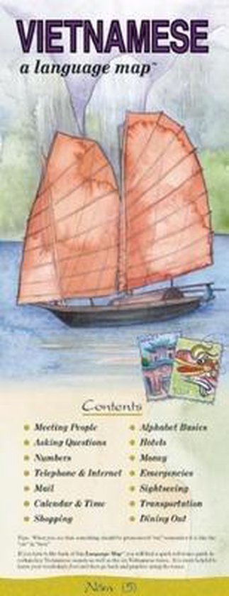 Vietnamese Language Map | 9780944502785 | Kristine K Kershul | Boeken | bol
