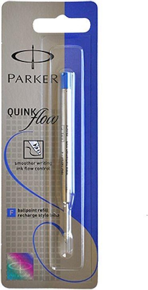 Balpenvulling Parker Quinkflow Fijn Blauw Blister | bol.com