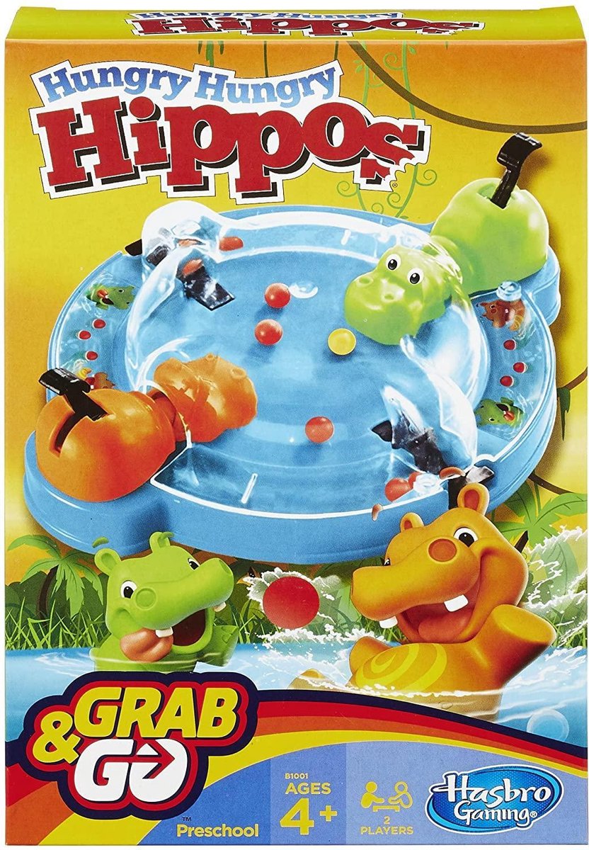 Hasbro - Hippo Hap - Hungry Hungru Hippos - Kinderspel - Originele ...