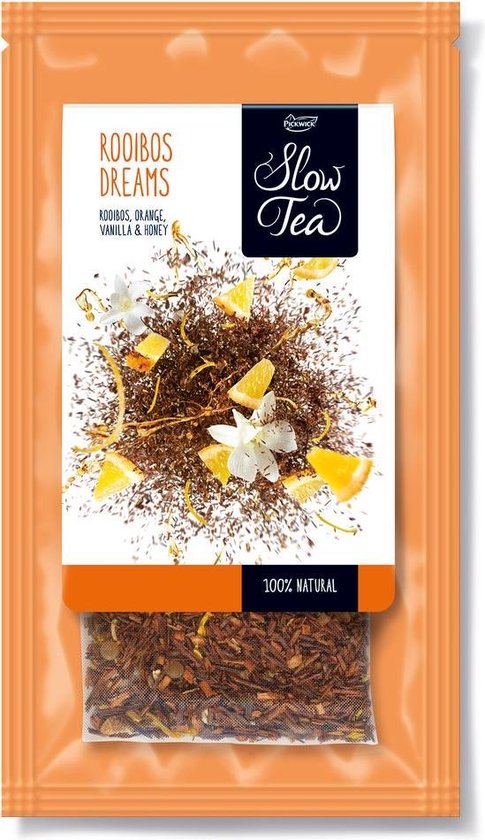 Pickwick Slow Tea Rooibos Dreams Doosje 25 theezakjes | bol