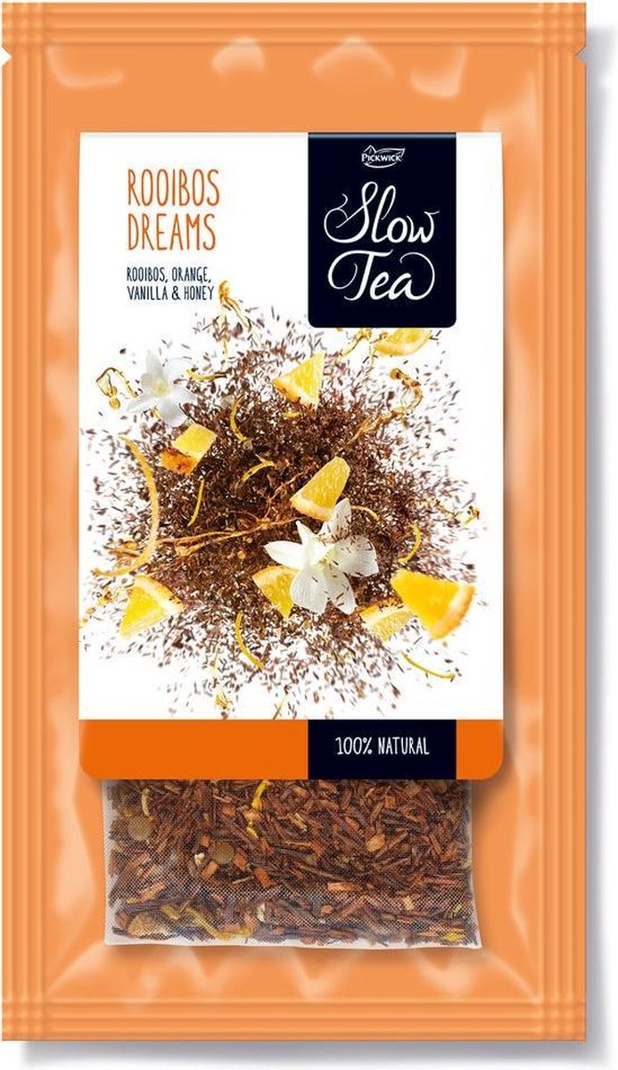 Pickwick Slow Tea Rooibos Dreams Doosje 25 theezakjes | bol