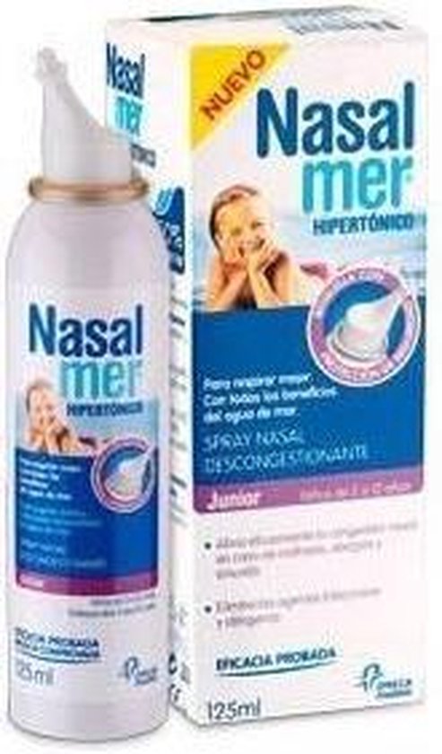 Nasalmer Nasalmer Hipertónico Spray Nasal Descongestionante Junior 125 ...