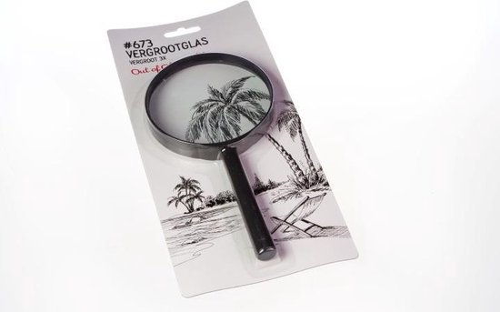 Vergrootglas met echt glas | Vergroot 3x | Loep | Vergroot glas ...