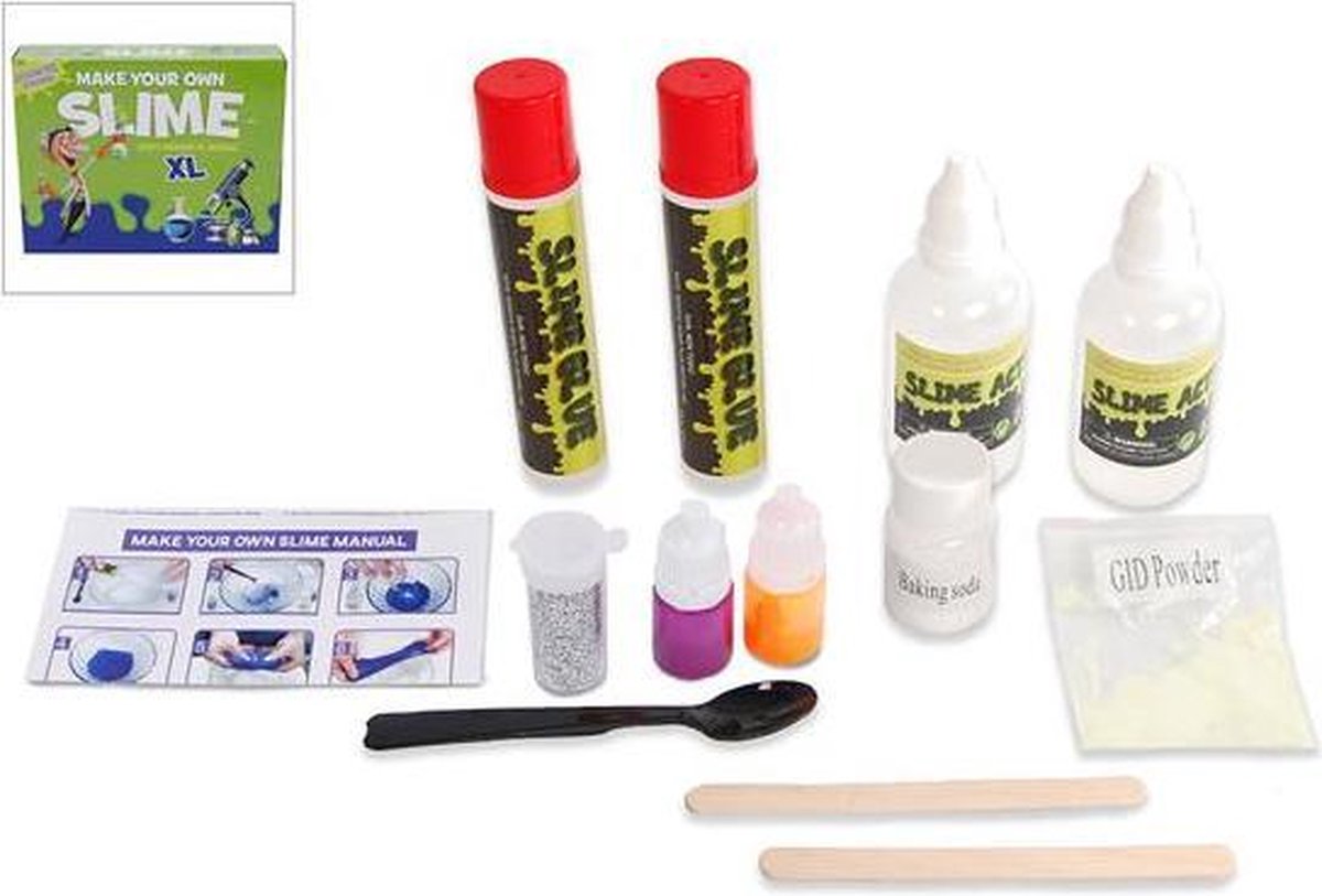 Professor Slime maak je eigen slijm XL | bol.com
