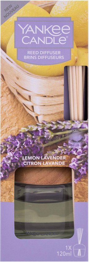 Yankee Candle Reed Diffuser 120 ml - Lemon Lavender | bol