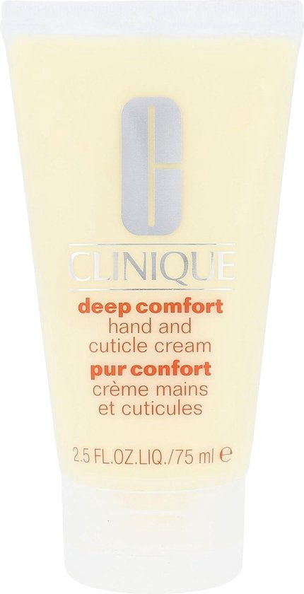 Clinique Deep Comfort Hand and Cuticle Cream - 75 ml - handverzorging | bol
