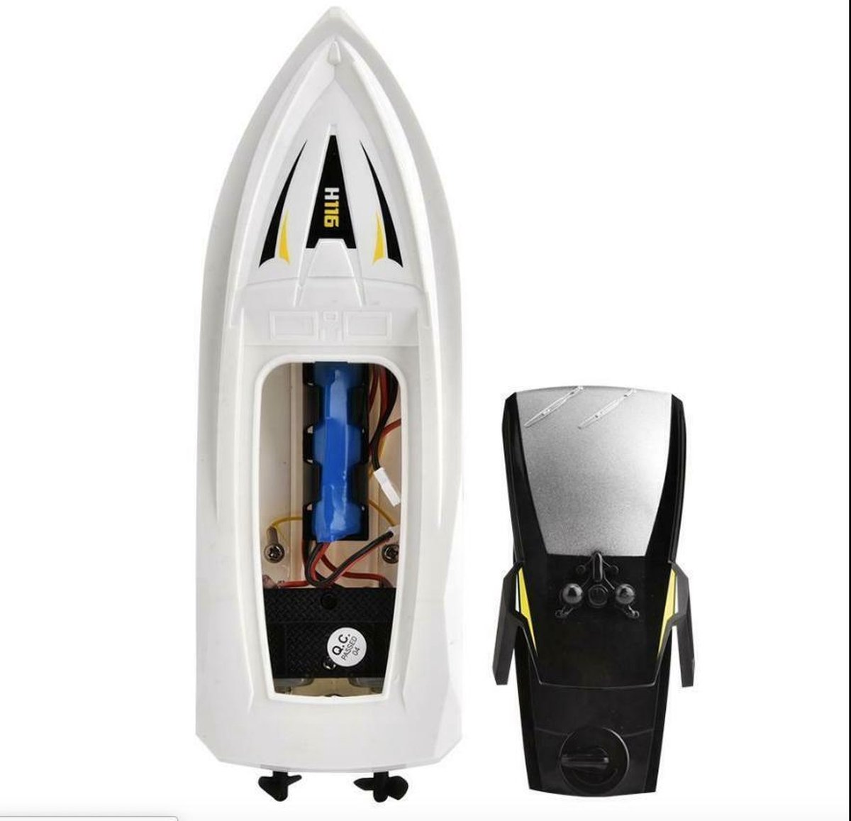 Rc mini Boat H116 - Radiografisch bestuurbaar boot - 2.4GHZ - 1:47 ...